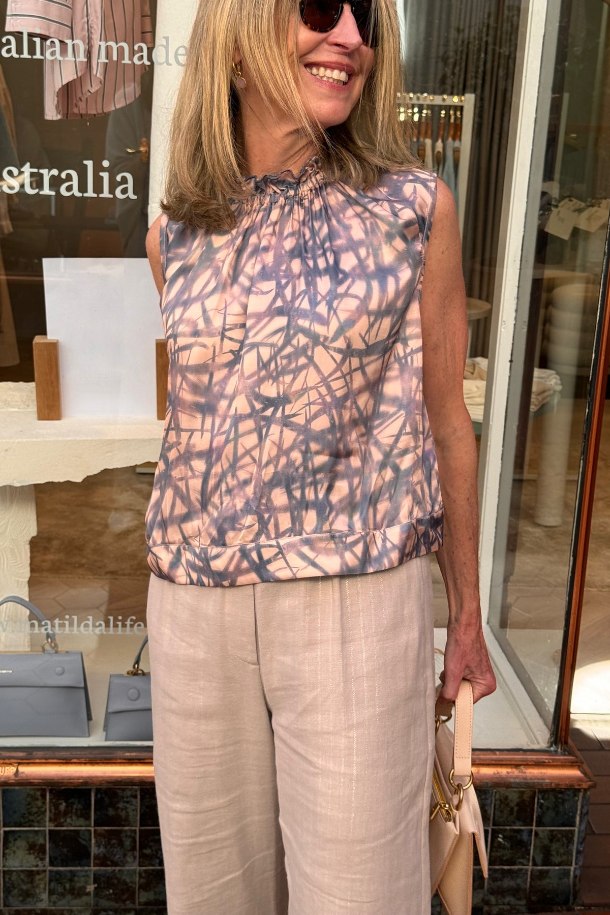 Greta High Neck Top – Matilda Life