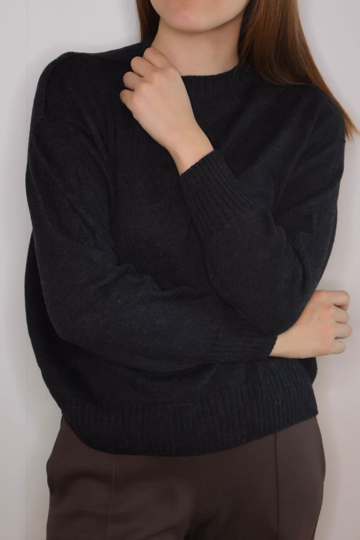 Uimi Matilda Crew Neck Jumper Black – Matilda Life