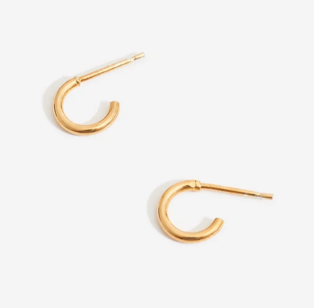 RS No 35 Small Hoop Earring 9ct Gold – Matilda Life