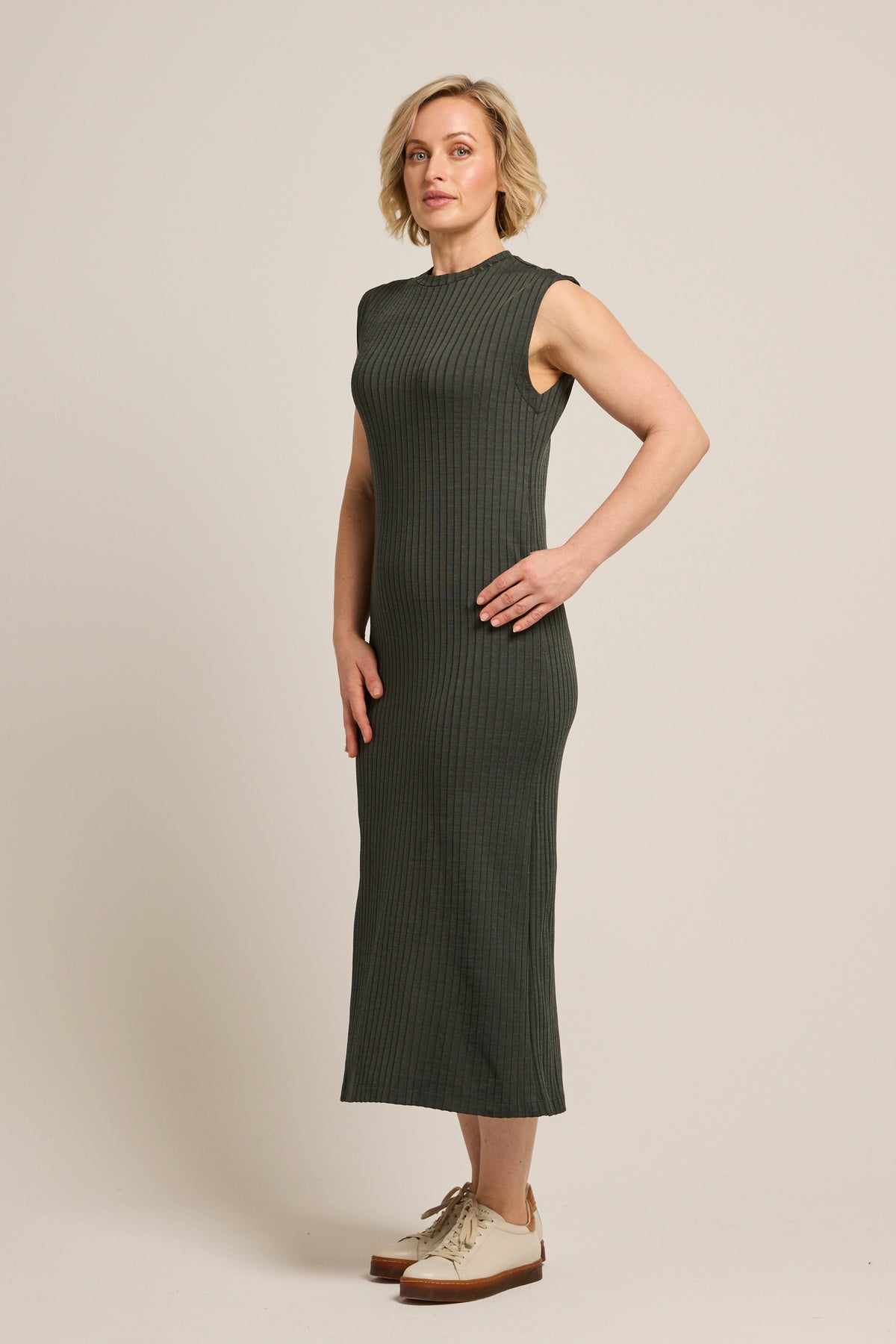 Chelsea Dress Pine Green – Matilda Life