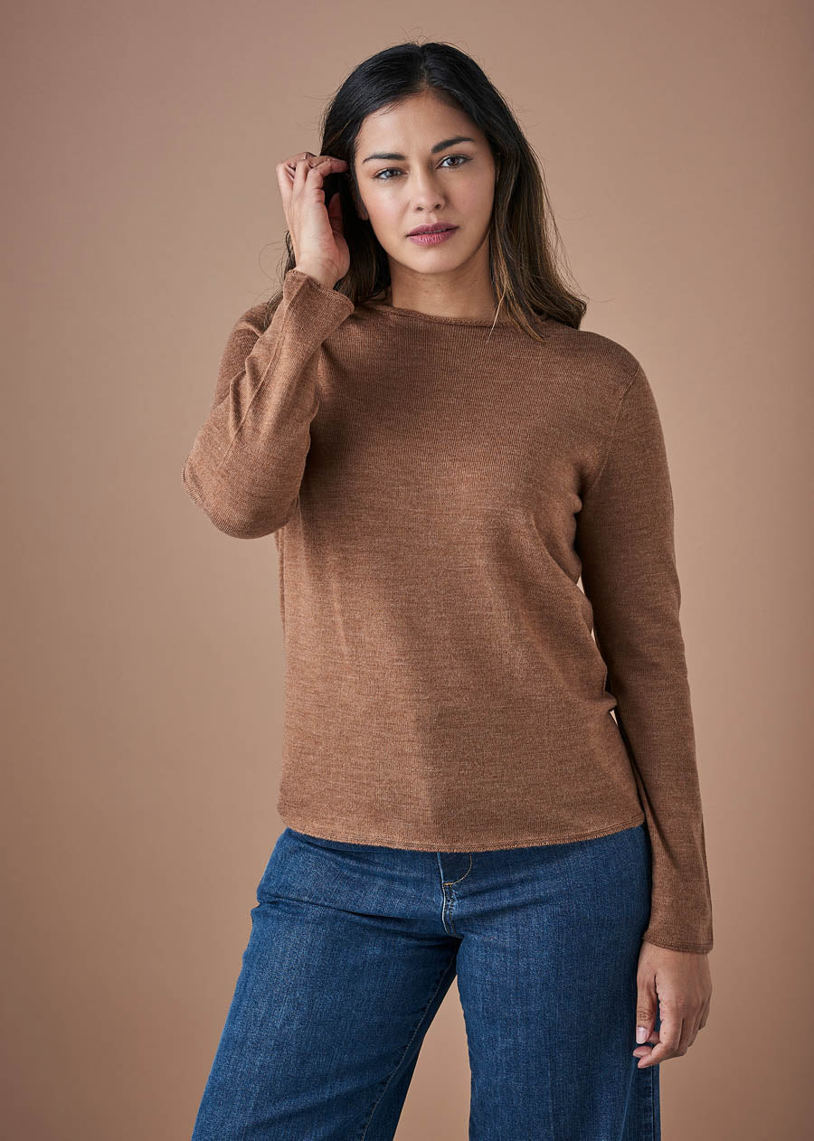 Uimi Phoebe Fine Jersey Crew | Matilda Life