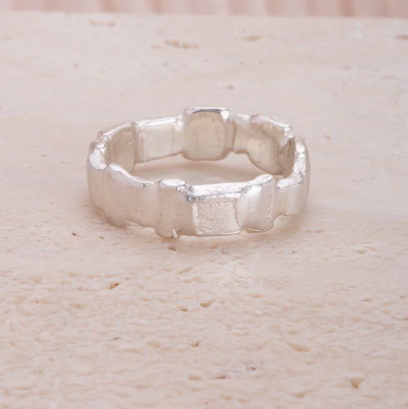 AH Garden Path Ring Sterling Silver